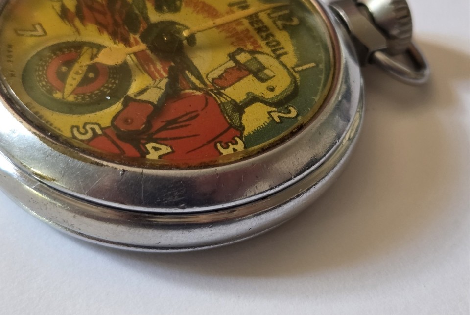 Vintage Dan Dare Pocket Watch From 1953, All Original Parts, Not ...
