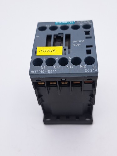 Siemens Sirius 3RT2016-1BB41 Contactor 24VDC Coil | eBay