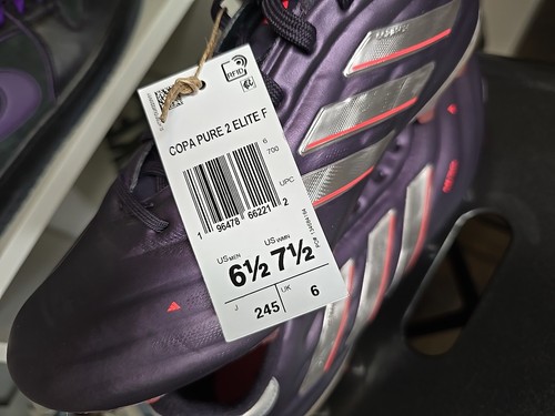 Adidas Copa Pure 2 Elite FG Purple Black Men's Soccer Cleats IG6403 ...