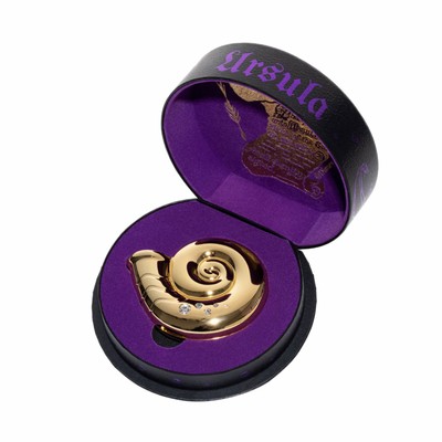 Besame Disney Villains Ursula's Shell Compact with Highlighter Little ...