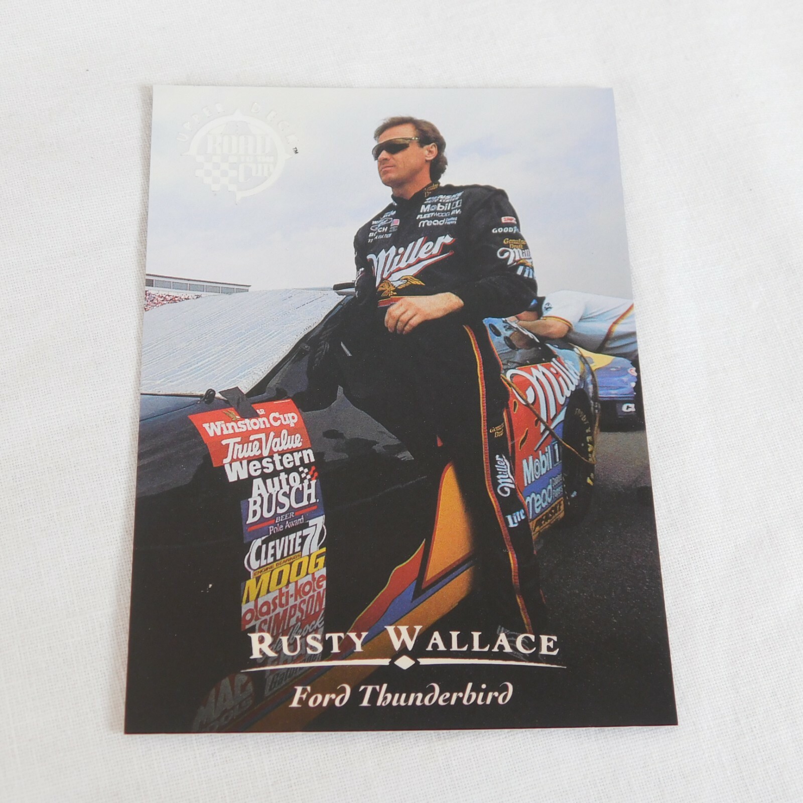 1996 Upper Deck Road To The Cup Card Rusty Wallace RC4 VTG Hologram ...