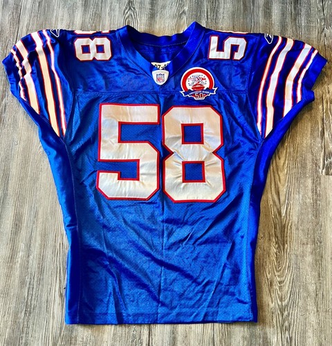 2007 Game Worn Buffalo Bills Jersey John Banks With AFL Patch sz 46 | eBay