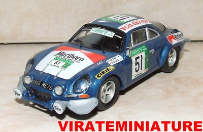 ALPINE A110 1800 BANDAMA RALLYE 1977 MICHEL LE GALL TROFEU LIMITEE A ...