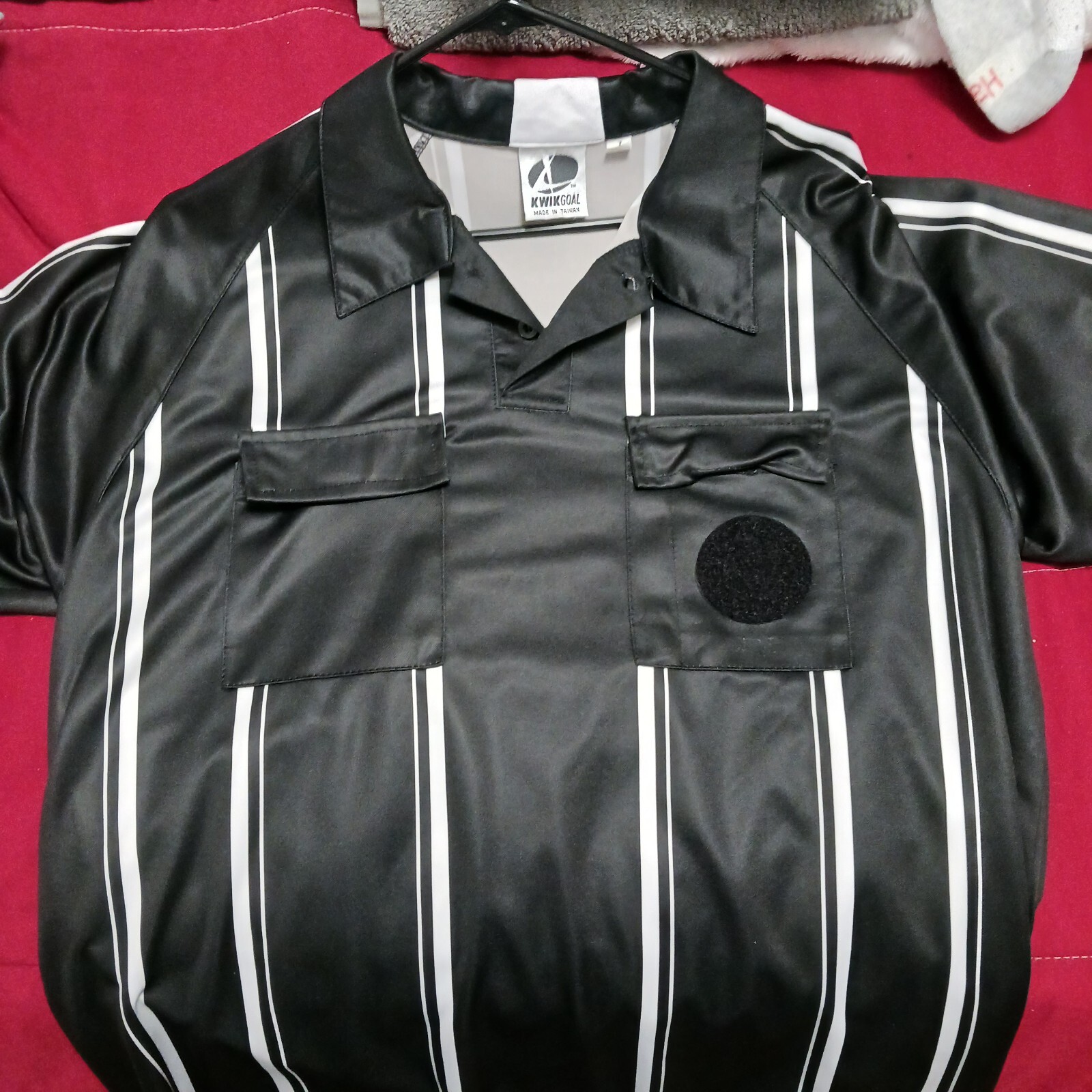 Official Sports Adult International USSF Referee Soccer Polo Jersey ...