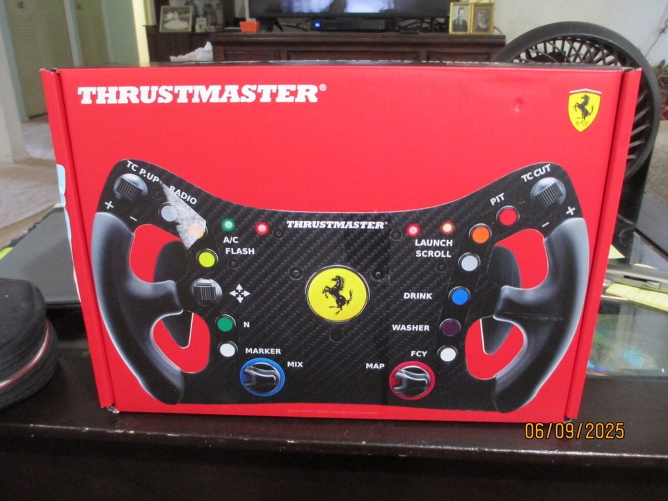 Thrustmaster Ferrari 488 GT3 Wheel Add-On ( PS5, PS5 Pro, PS4, XBOX) | eBay