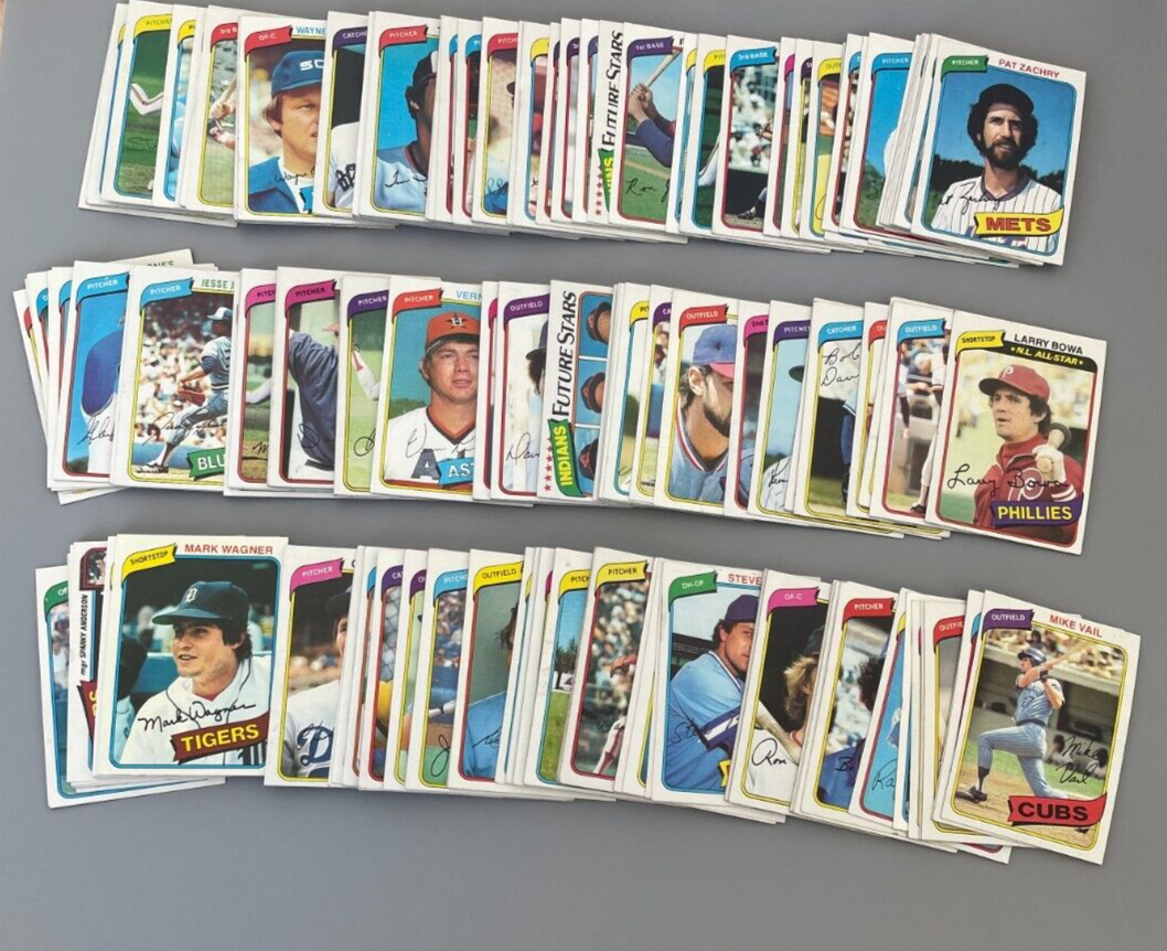 Lot of 200 plus 1980 Topps commons baseball cards. VG/EX | eBay
