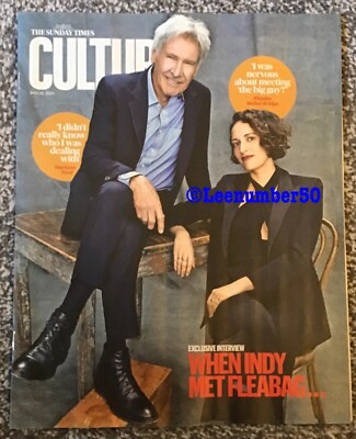 SUNDAY TIMES CULTURE MAGAZINE Harrison Ford 18/6/23 Phoebe Wallace Mark ...