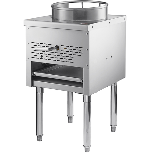 18" W Commercial Free Standing One Hole Chinese Wok Range Natural Gas ...