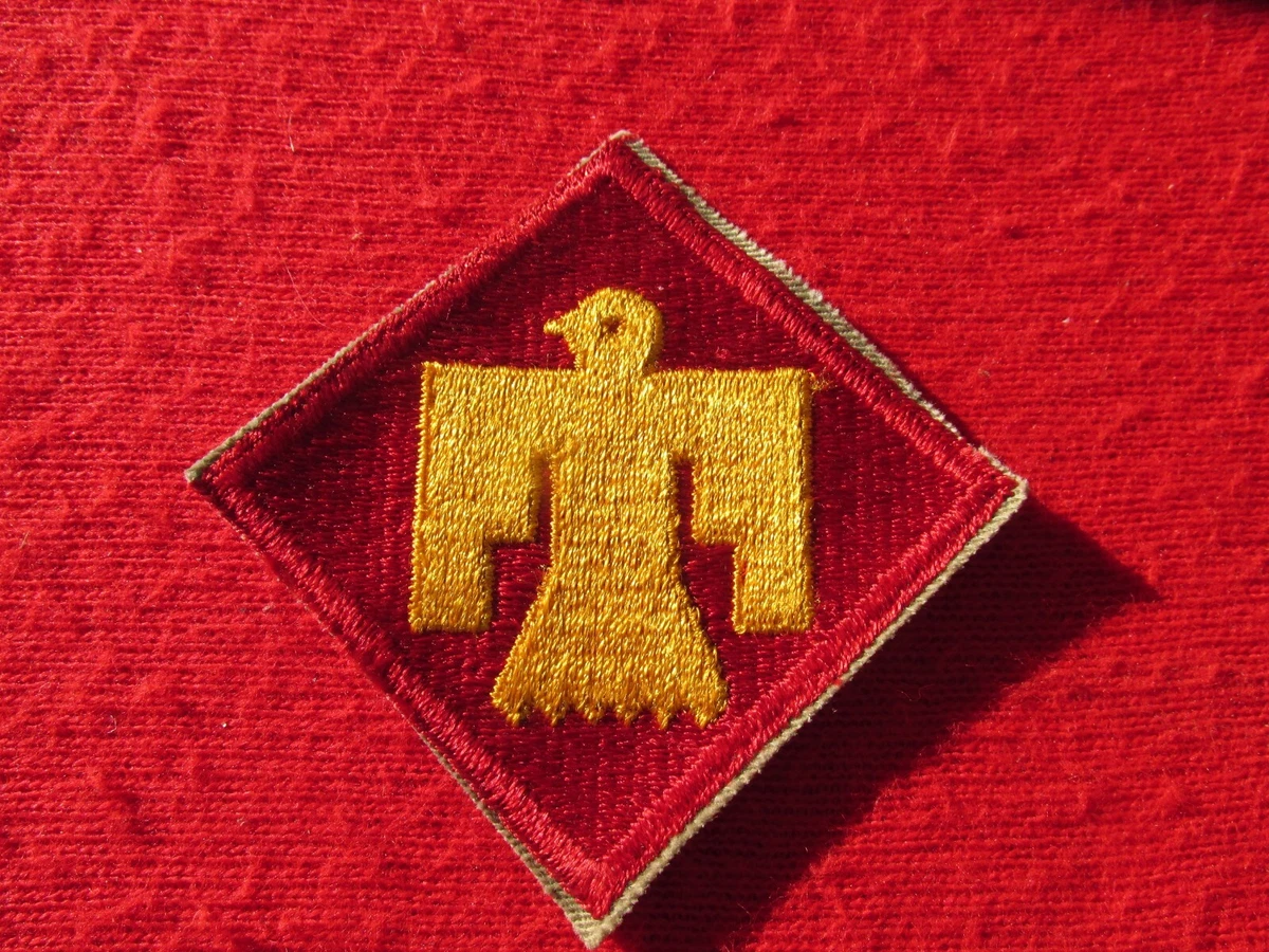 WW2 US Army 45th Infantry Division Patch Insignia SSI VDG, 43% OFF