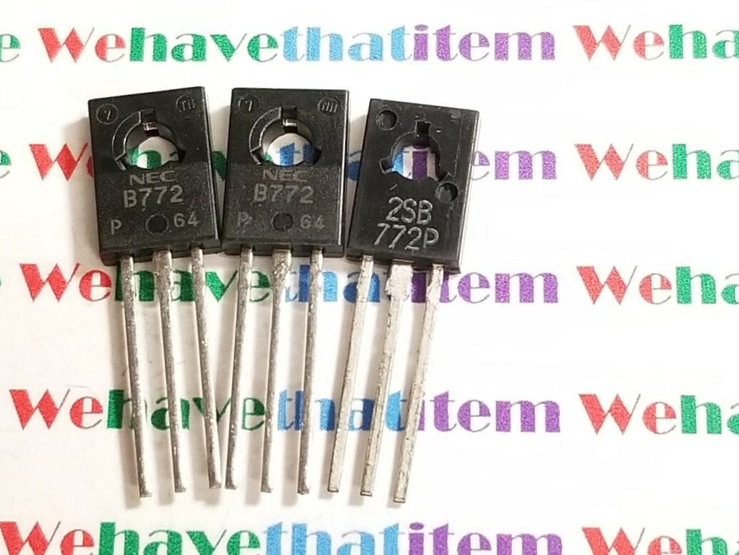2SB772 P / B772 P / TRANSISTOR / 4 PIECES (qzty) | eBay