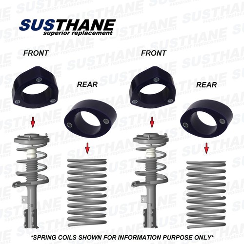 Complete Front & Rear leveling Lift Kit 14p 40mm For Mitsubishi ...