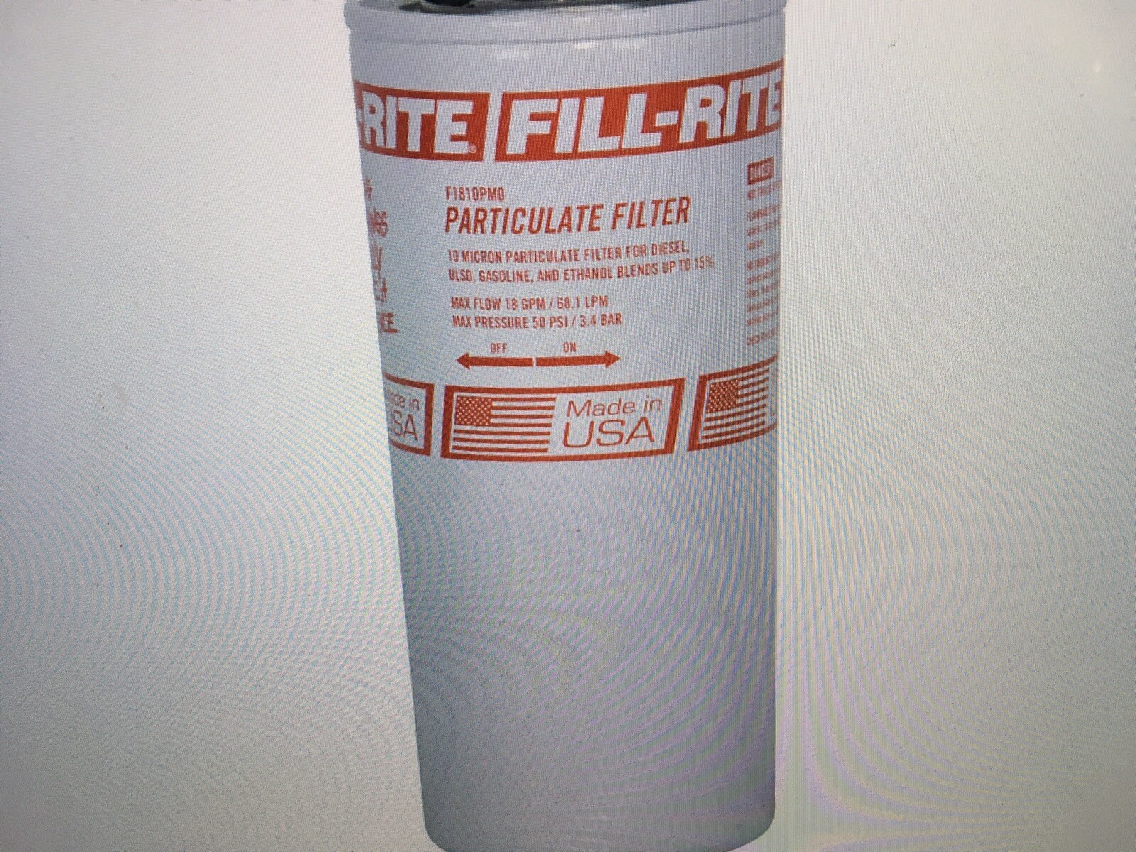 FILL-RITE F1810PM0 - Fuel filter cross reference