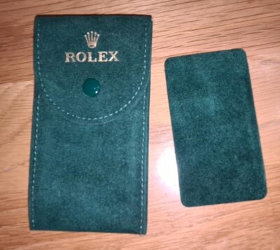 Rolex Carry Case with internal card | eBay UK