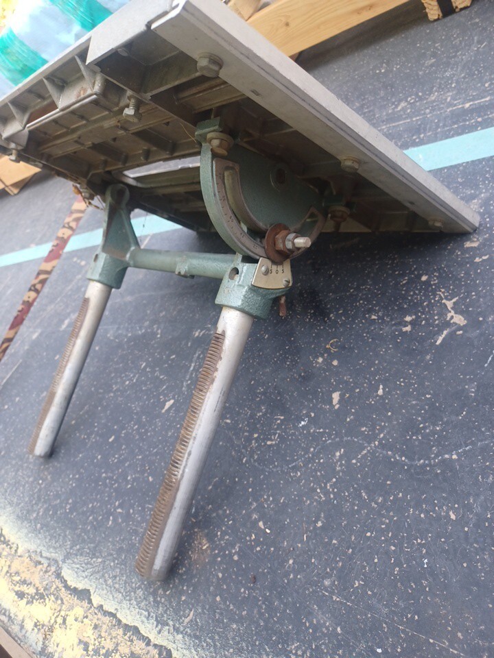 Shopsmith 500 Tilting Saw Main Table w/Trunnion & Tubes Plus Fence (OSS ...