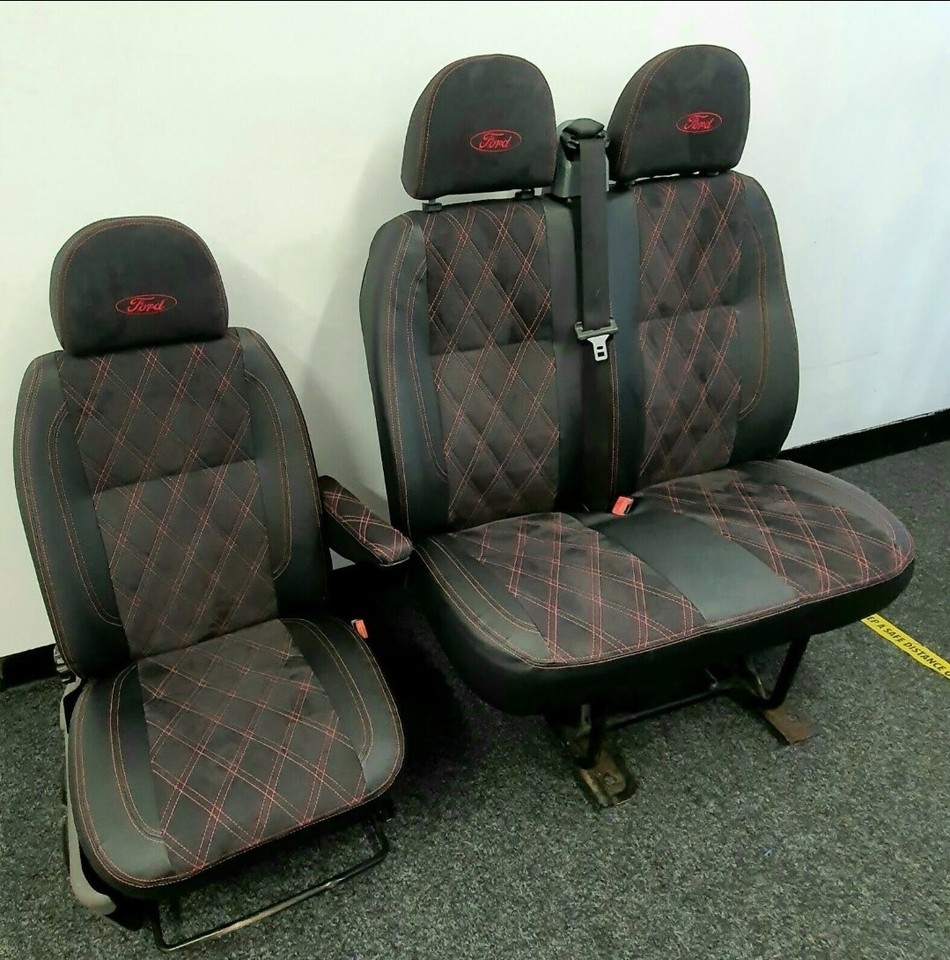 FORD TRANSIT SEATS MK6 MK7 Full Set Seats Are Included In The Sale ...