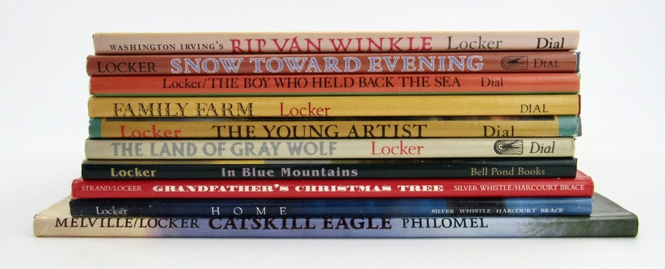 Lot 10 THOMAS LOCKER Picture Books Rip Van Winkle Young Artist 1st/1st ...