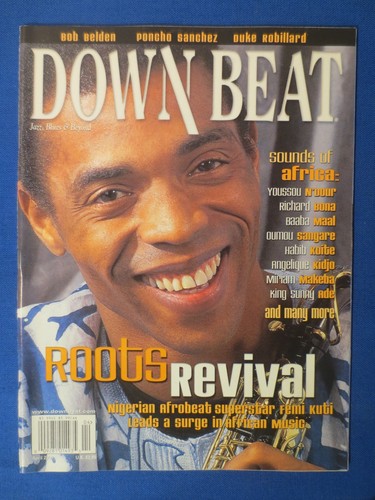 DOWN BEAT MAGAZINE APRIL 2001 SOUNDS OF AFRICA YOUSSOU N'DOUR RICHARD ...