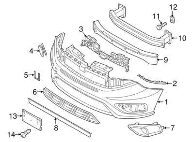RAM 5YH27TZZAA GENUINE OEM TOW BRKT COVER | eBay