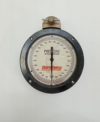 Atlas Instruments Church Energy 50 PSI Sub Divisions Pressure Gauge | eBay
