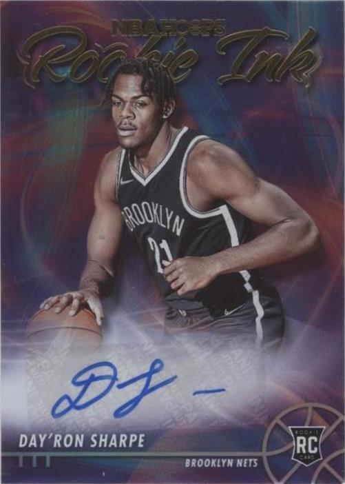 2021-22 Panini NBA Hoops - Rookie Ink Day'Ron Sharpe #RI-DS (AU, RC ...