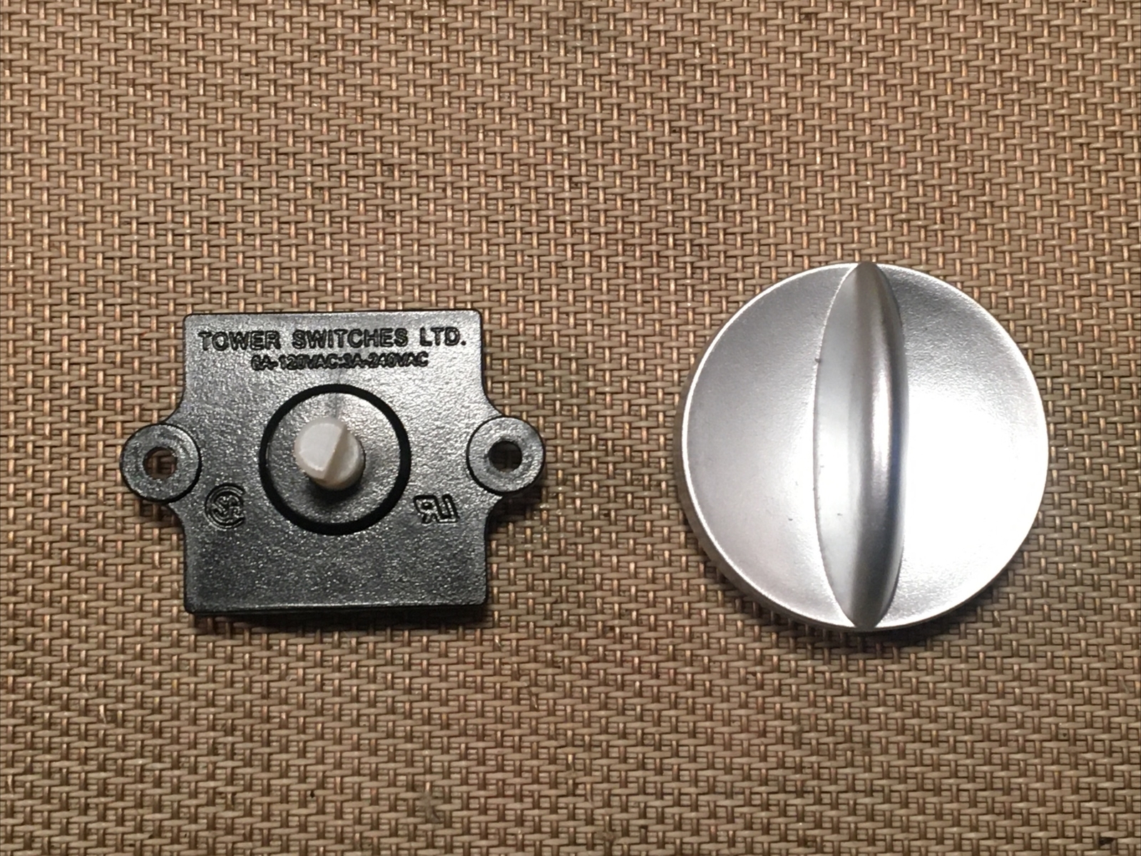 TOWER SWITCHES 6A- 120VAC 3A -240VAC Rotary Switch with knob | eBay