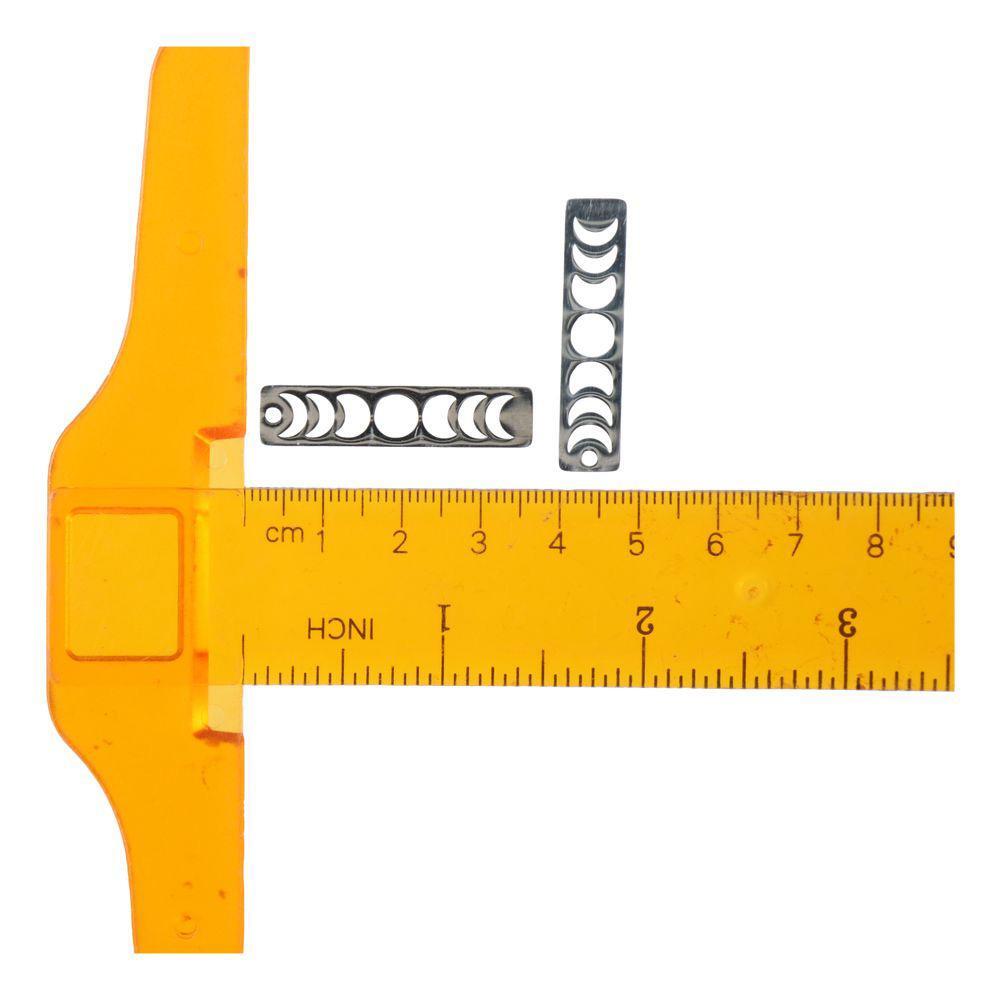 10pcs Rectangle Moon Phase Bar Pendants Handmade Crafts Lovers | eBay