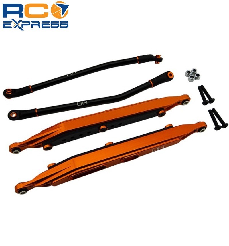 Hot Racing Axial RR10 SMT10 Yeti Aluminum Upper/Lower Suspension Links ...