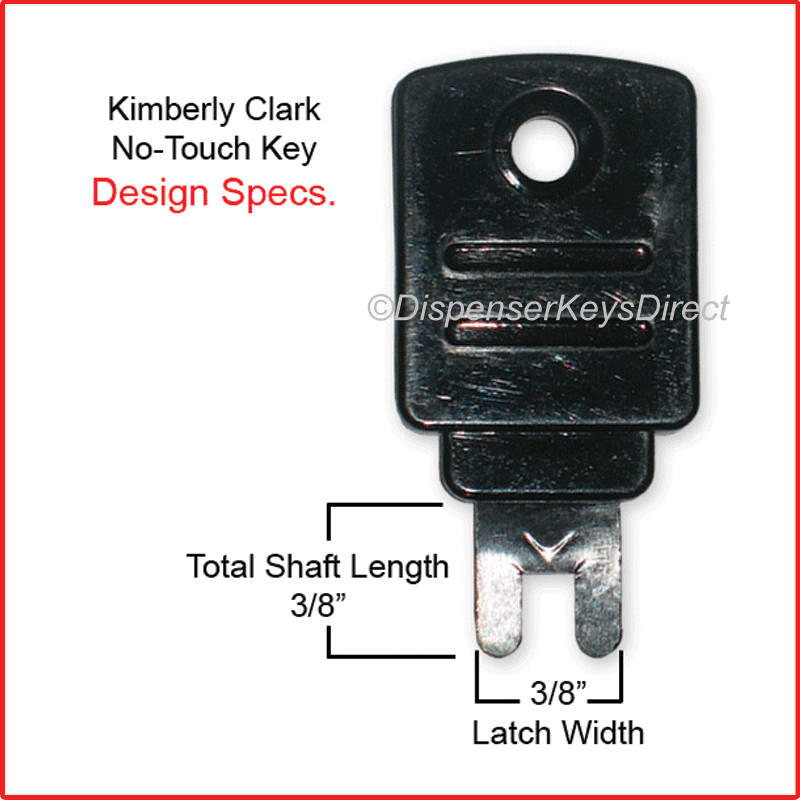 Kimberly Clark - "No-Touch" Dispenser Key - #770511 - (4/pk.) | eBay