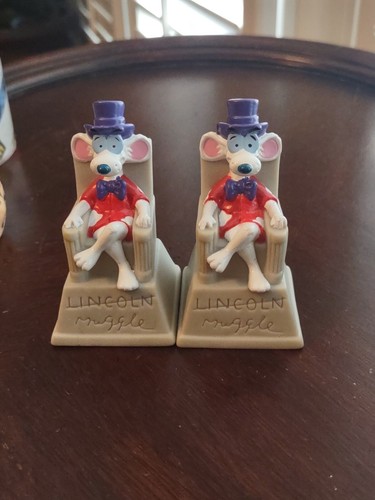 Vintage 2x1992 Burger King Muggle Rat Lincoln Memorials | eBay