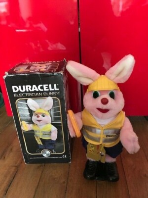 lapin Duracel électricien | eBay