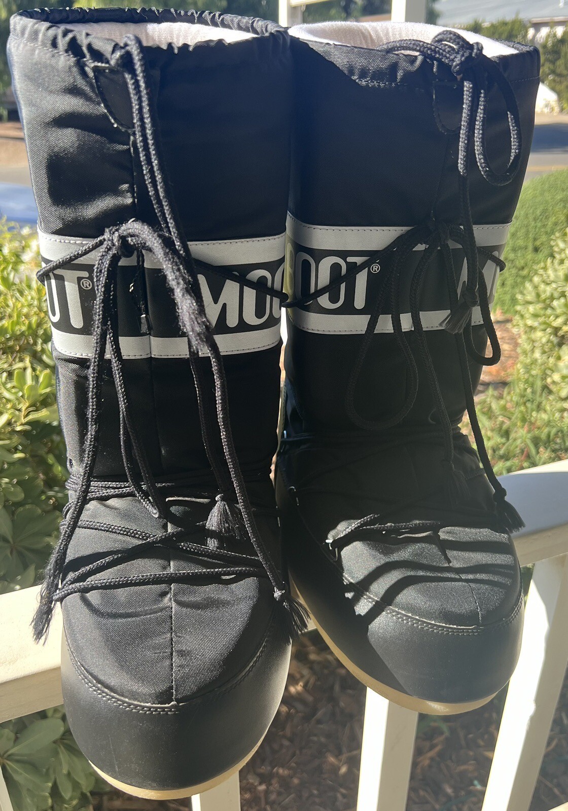 The Original Moon Boots Tecnica Snow Boots Black US S… - Gem