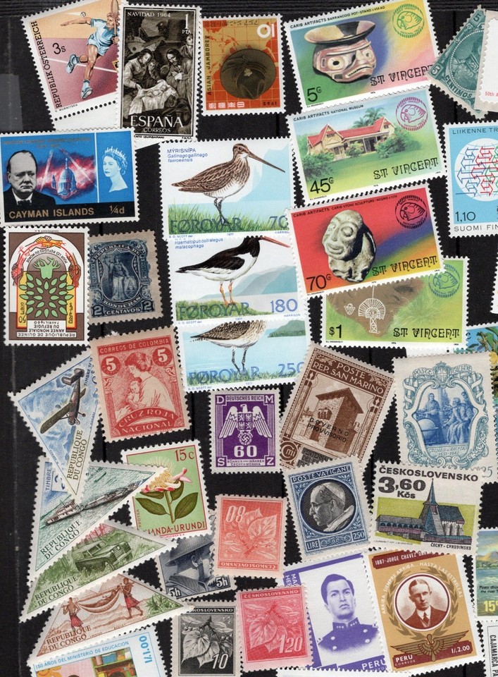 116 different Mint Never Hinged Worldwide sets & singles So much value ...