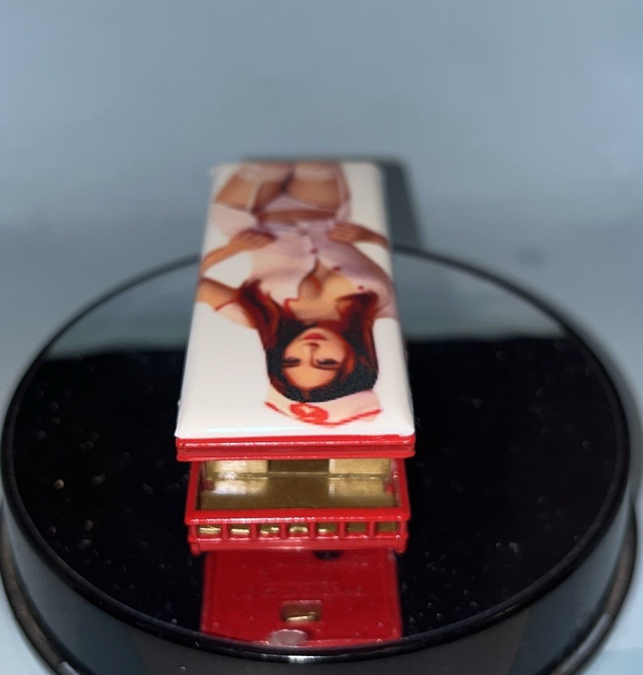 Hot Wheels Dairy Delivery Candy Striper & MB Trailer It’s A Custom Real ...