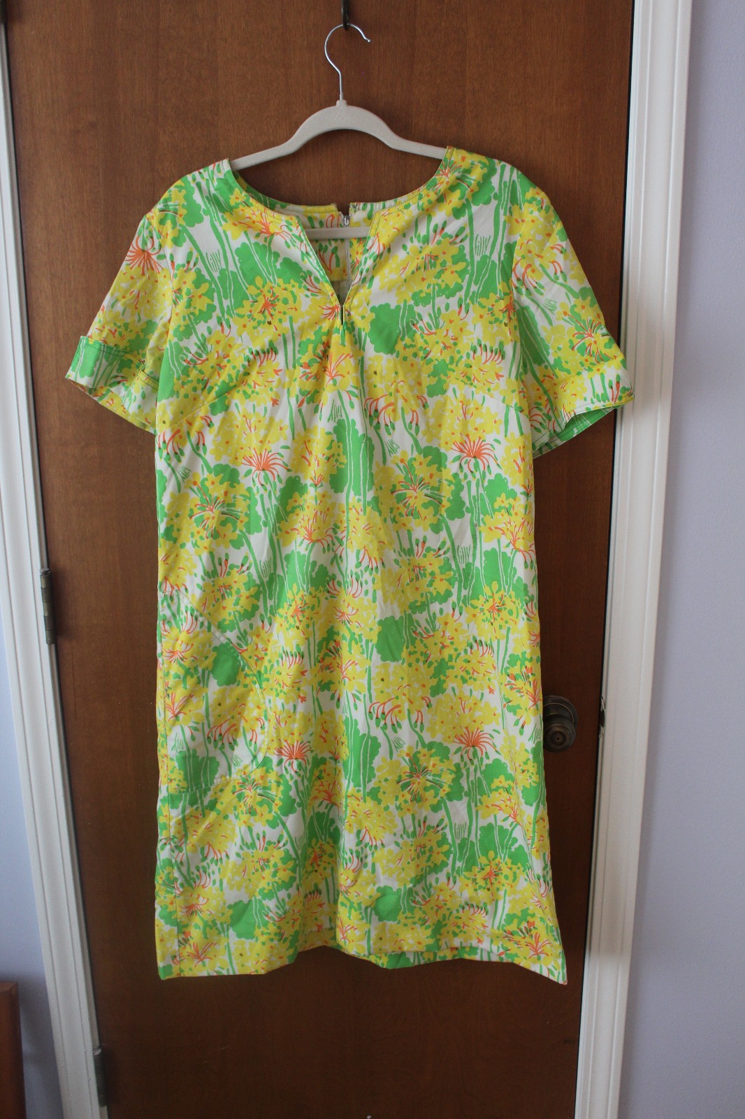 Vintage Lilly Pulitzer THE LILLY Yellow Beach Shift D… - Gem