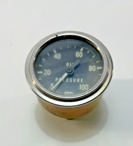 Stewart Warner (SW) Oil Pressure Gauge, 2 in. dia., | eBay
