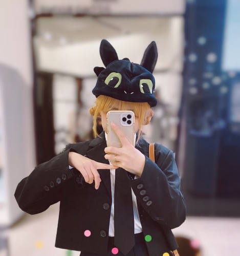 Universal Studios How To Train Your Dragon Night Fury Toothless hat cap ...