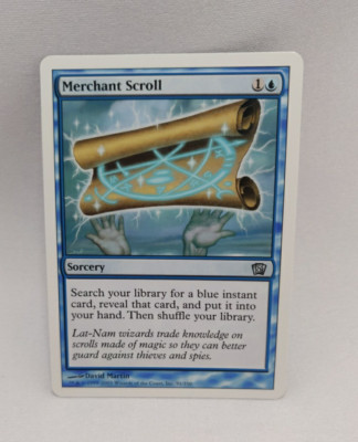 Merchant Scroll 8th Edition Regular LP Magic The Gathering Mtg | eBay