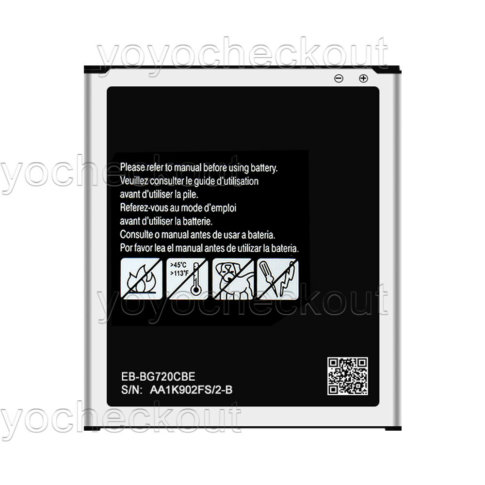 For Samsung Galaxy Grand Max SM-G7202/D SM-G720N0 SM-G7202 Battery EB ...