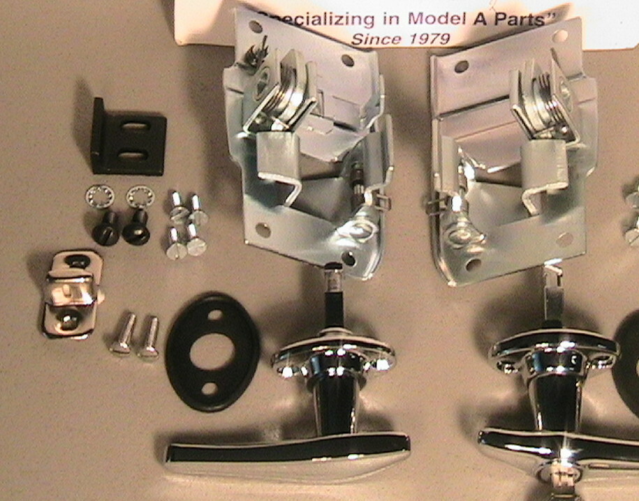 1928-1929 Ford Model A Coupe Tudor Outside Door Handle and Latch Set ...