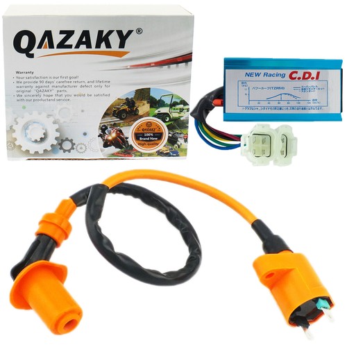 6 Pins CDI Ignition Coil GY6 For XR50 XR70 XR80 XR100 CRF50 CRF70 CRF80 ...