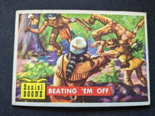 1956 Topps Western Round-Up Card # 44 Beating 'Em Off (VG) | eBay