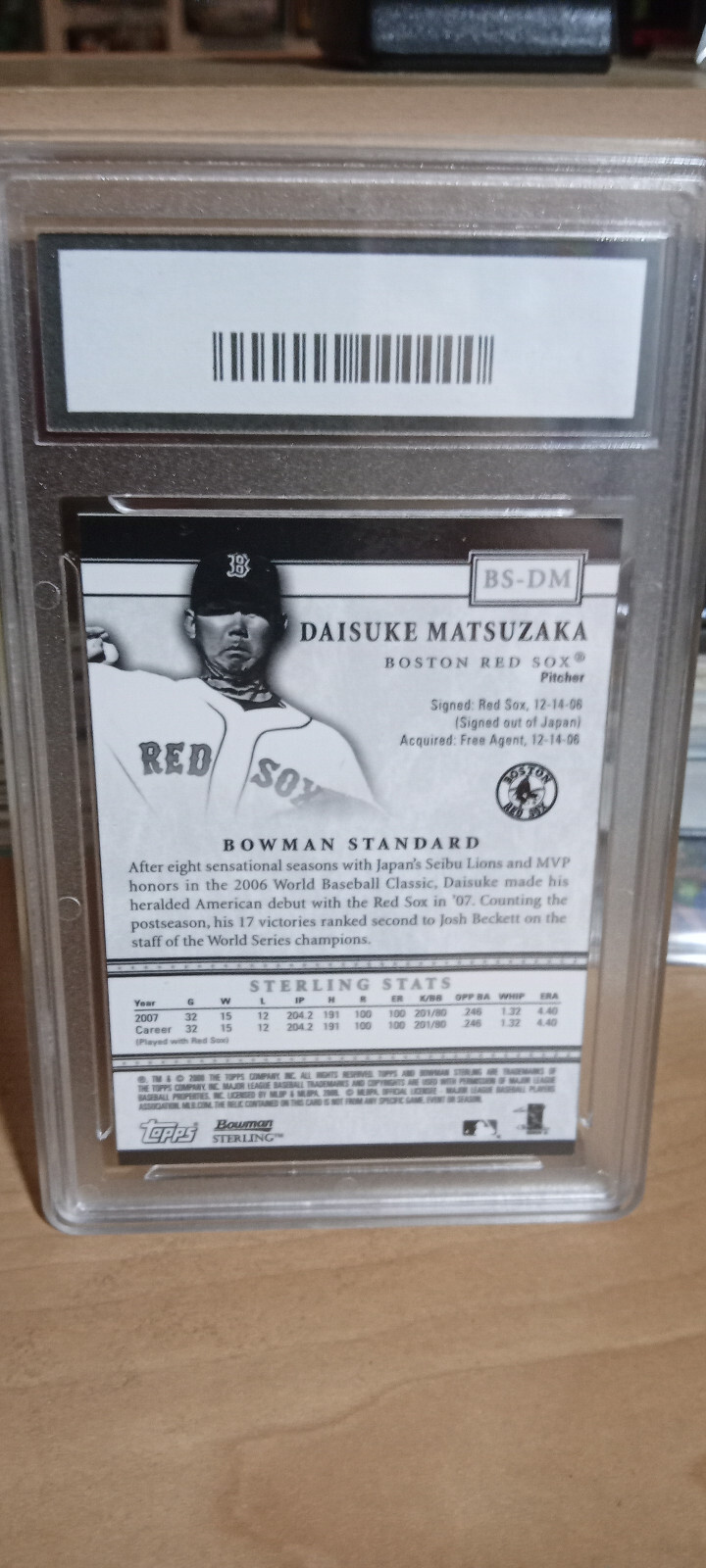 Any Single GRADED MLB BOSTON RED SOX CARDS $15.00 EACH With FREE SHIPPING | eBay
