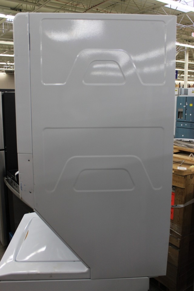 GE Spacemaker GUD27ESSMWW 27" White Electric Laundry Center NOB #150492 ...