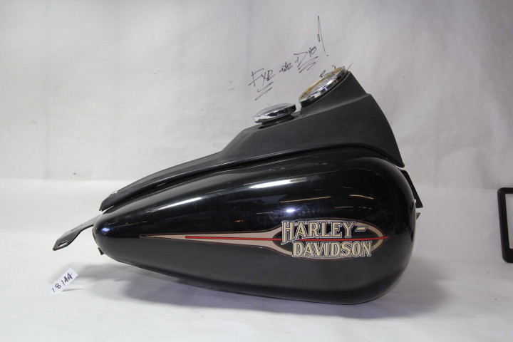 Harley FXR gas cap tank fuel chrome petrol FXRT FXRS FXRD FXRP FXLR ...