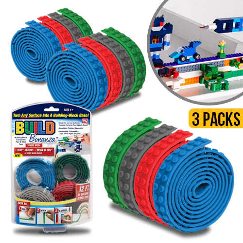 Build Bonanza 12 ft Building Block Tape NEW | eBay