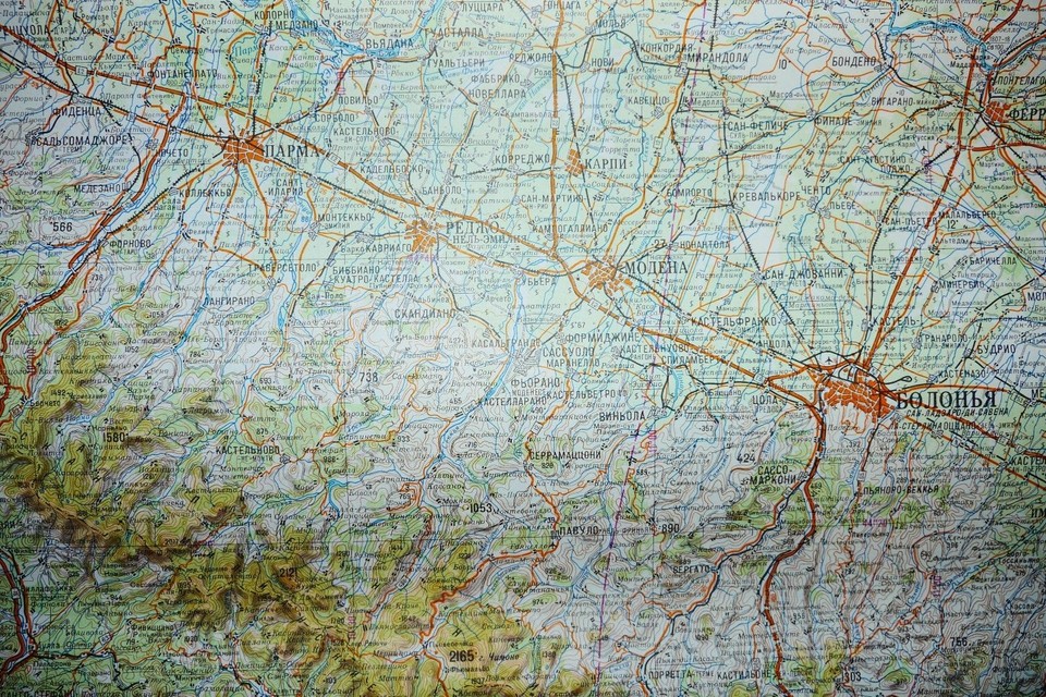 AUTHENTIC Soviet Russian Topographic Map MILAN, ITALY Ed.1982 #C6 | eBay