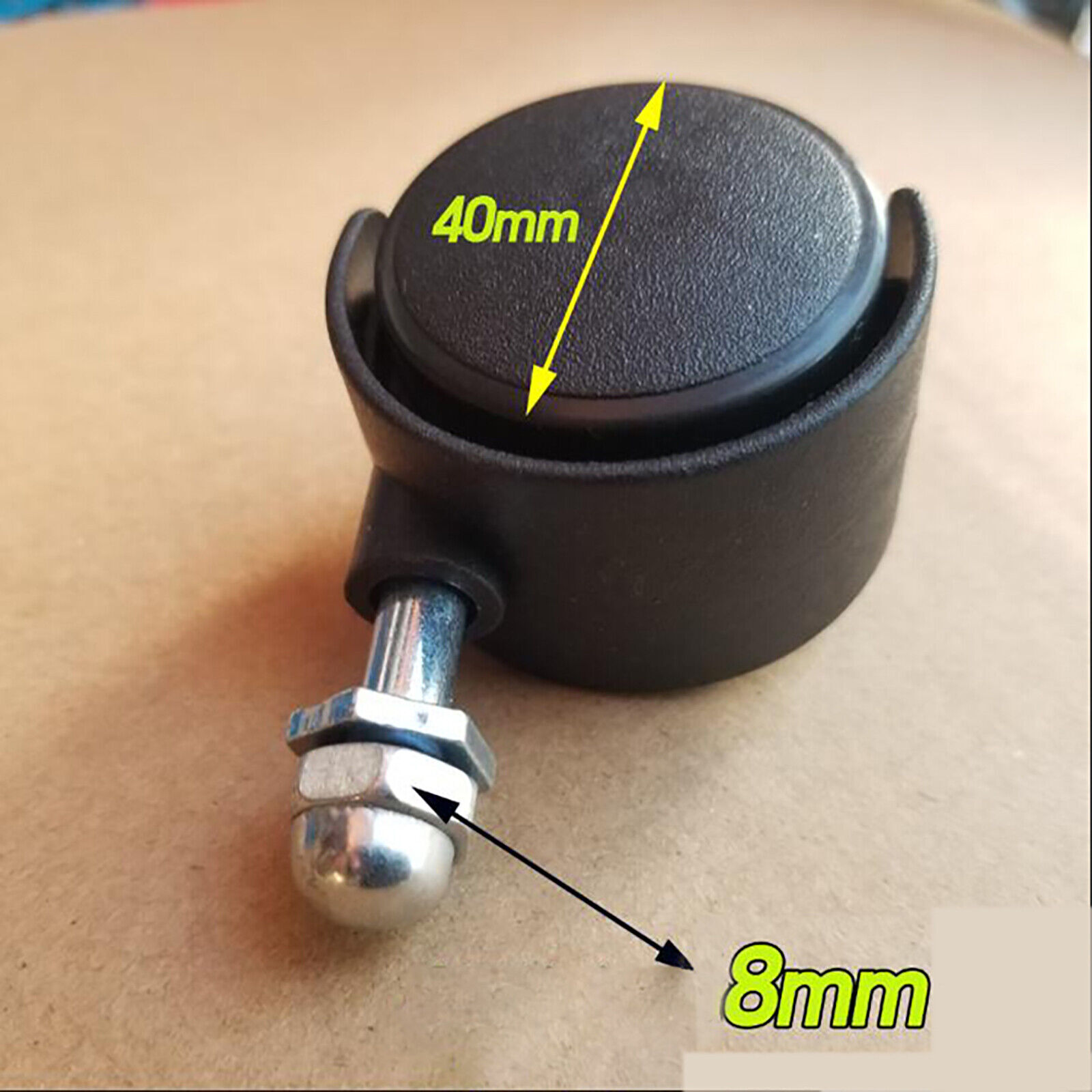 4PCS Universal Wheel Pulley Caster Wheel for Gree Pioneer Midea ...