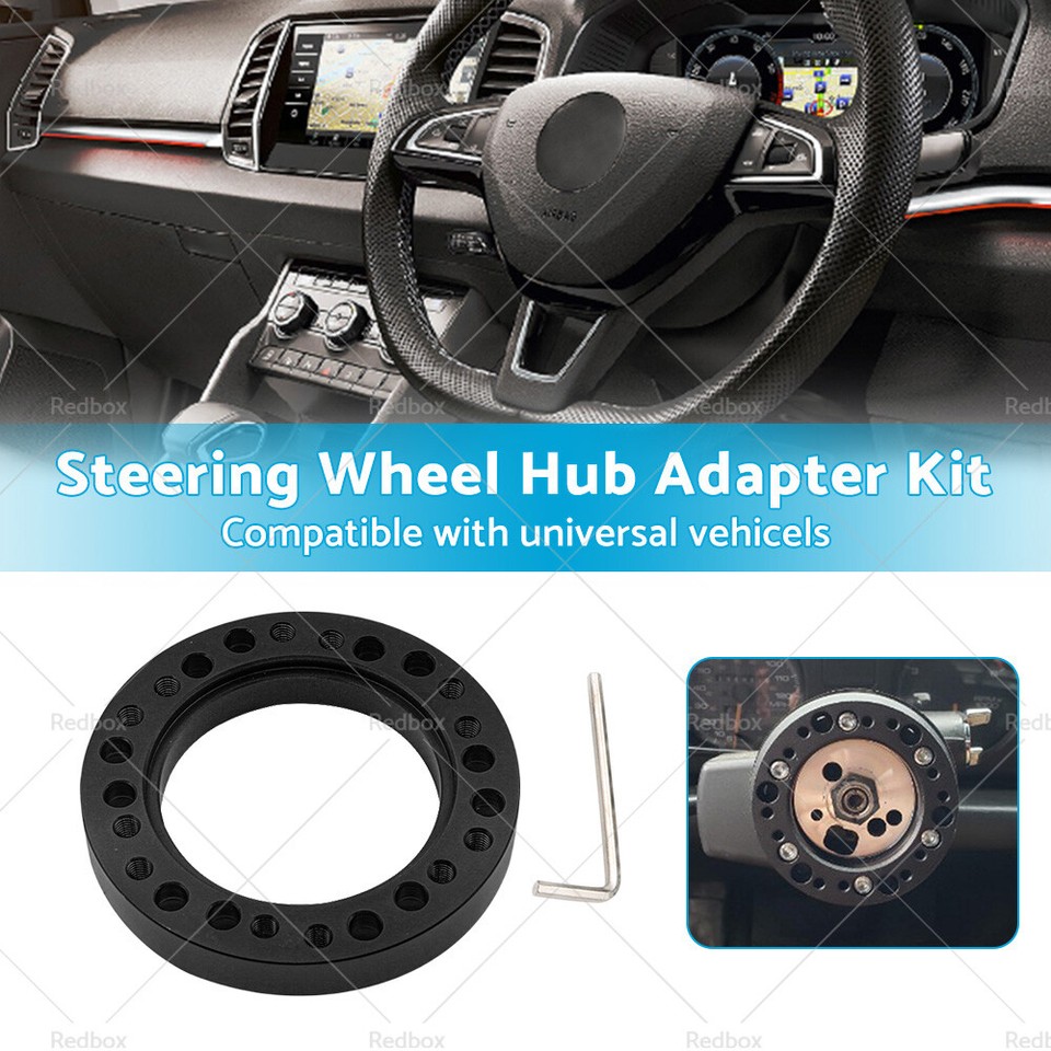 Black Steering Wheel Hub Adapter Spacer Suitable For MOMO to NARDI ...