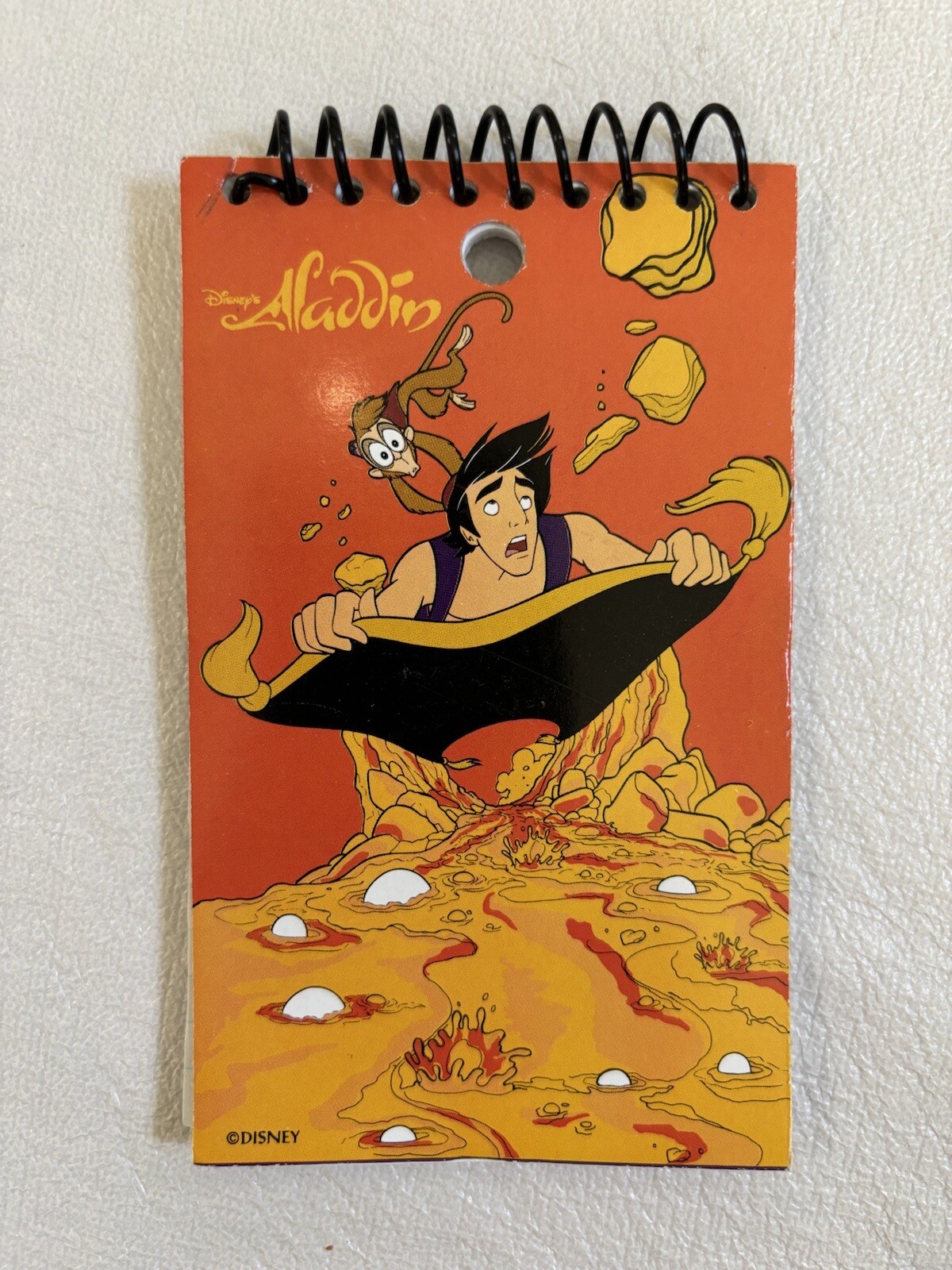 Vintage Disney Aladdin Abu Magic Carpet Impact International Notepad ...