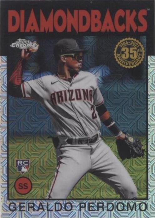 2021 Topps Update Series - Silver Pack 1986 Topps Chrome Baseball ...